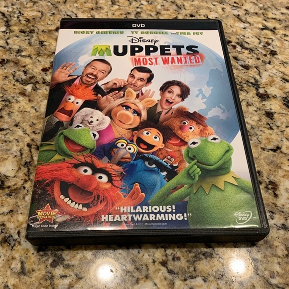 Muppets Most Wanted 2022 Dvd Cover